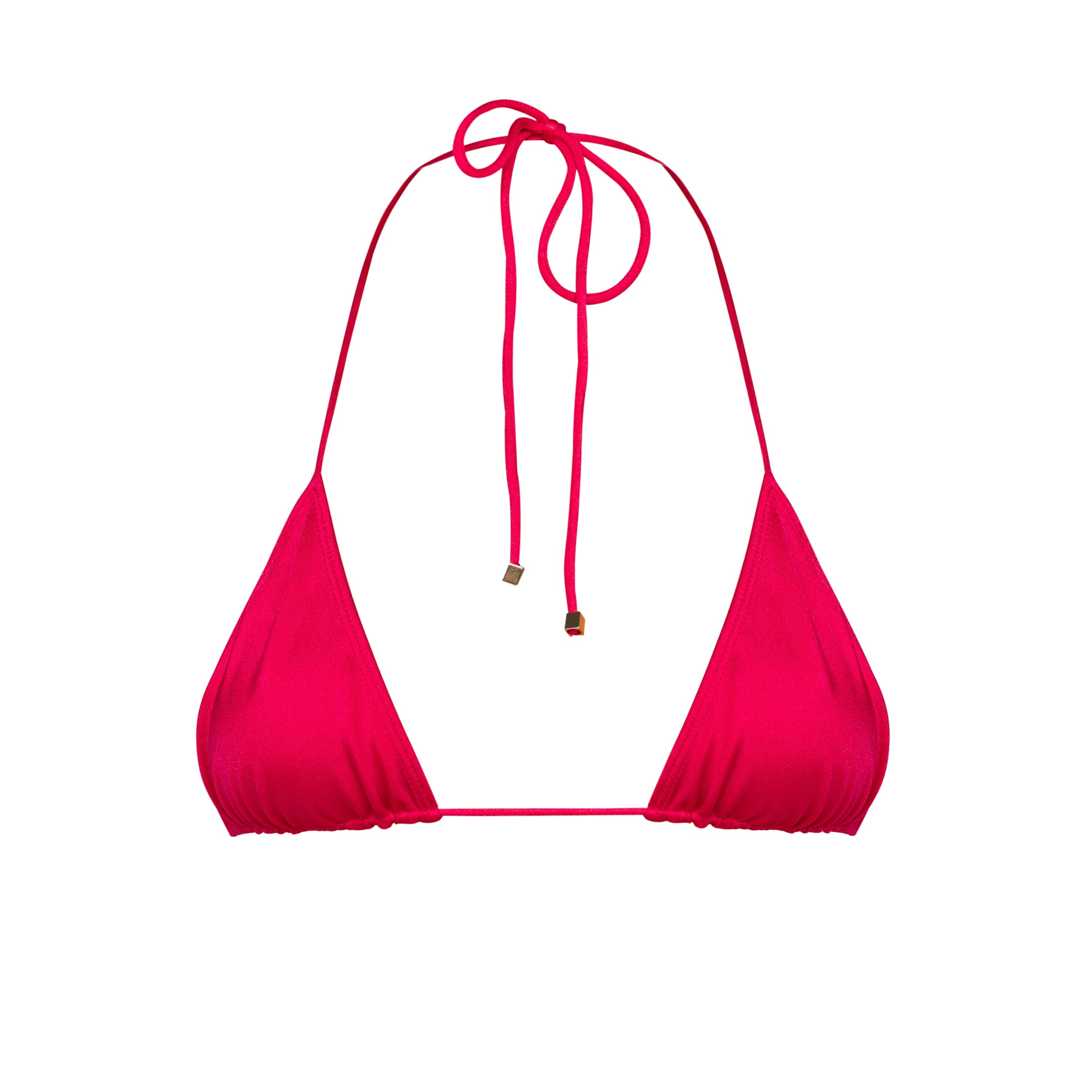 Stella Magenta Mini Triangle Bikini Top – SOMMER SWIM